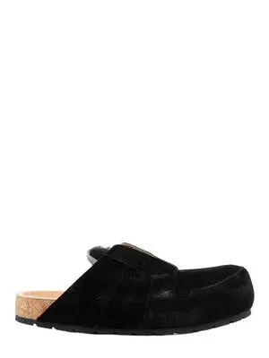 Balenciaga Suede Slip-on Trainers - Black