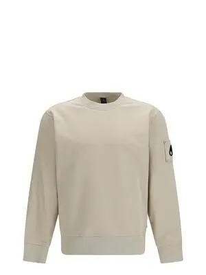 Moose Knuckles Hartsfield Crewneck Sweatshirt - Cream