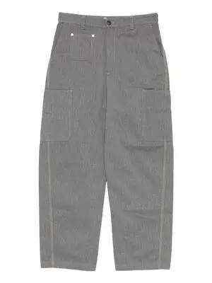 Givenchy Denim Pants With Couture Seams - Multicolor
