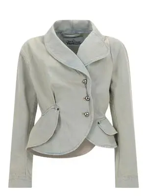 VIVIENNE WESTWOOD Stormy Denim Jacket - Blue