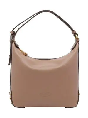TOD'S Mini Metal Dots Handbag - Cream