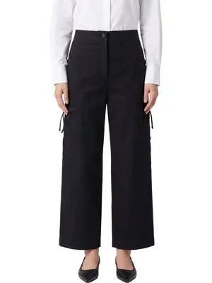 Max Mara Tailored Stretch Cargo Pants - Black