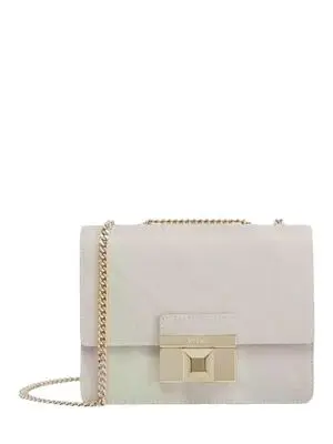 Furla Mini Venere Leather Crossbody Bag - Neutrals