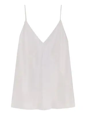 Max Mara Silk V-neck Camisole - Multicolor