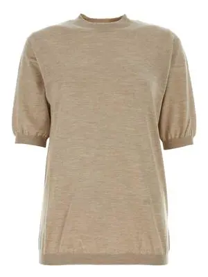 Bottega Veneta Bottega Veneta Cappuccino Cashmere Sweater Brown