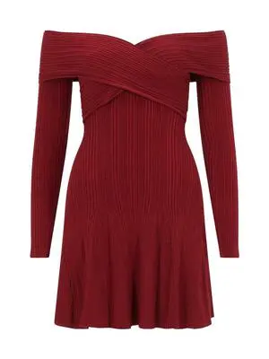 SELF-PORTRAIT SELF-PORTRAIT Viscose Mini Dress Multicolor