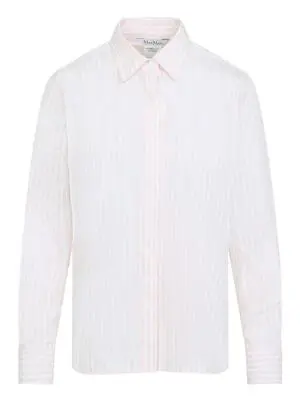 Max Mara Max Mara Striped Cotton Shirt Multicolor