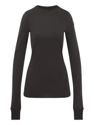 Moncler Girder Long Sleeve T-shirt - Brown