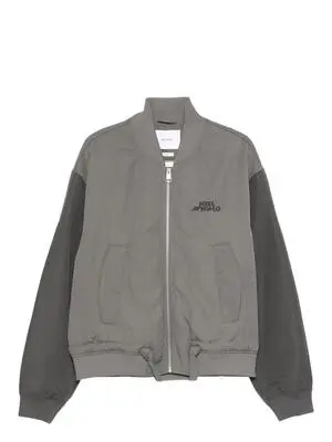 Axel Arigato Grey Bomber Jacket - Gray