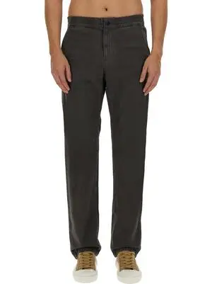 A.p.c. Chuck Pants Regular Fit, Cotton Blend - Gray