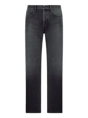 Saint Laurent Mick Long Denim Jeans - Multicolor