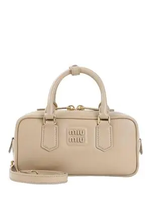 Miu Miu Arcadie Calf Leather Handbag - Multicolor