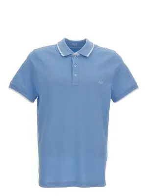 FAY Polo Piquet Stripes - Multicolor