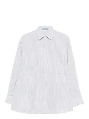 Prada Striped Cotton Shirt - Multicolor