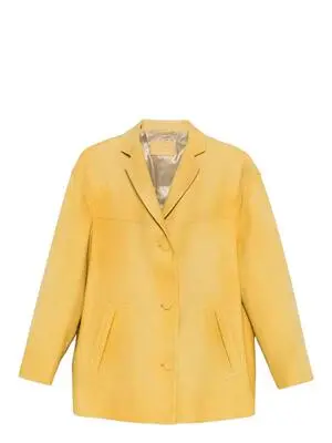 Prada Lambskin Leather Jacket - Multicolor