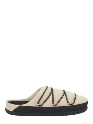 Moon Boot MOON BOOT Soft Slipper Shoe Cream