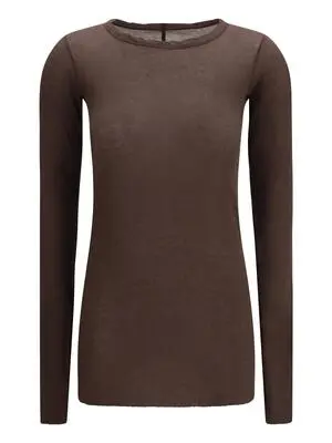 Rick Owens Long-sleeved T-shirt - Brown