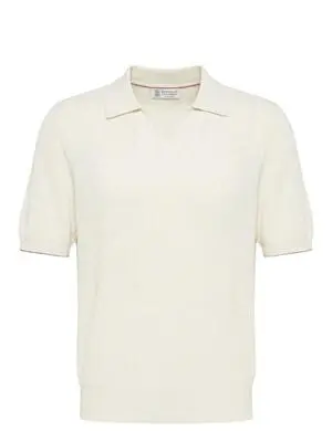 BRUNELLO CUCINELLI Brunello Cucinelli Men Polo-Style Sweater