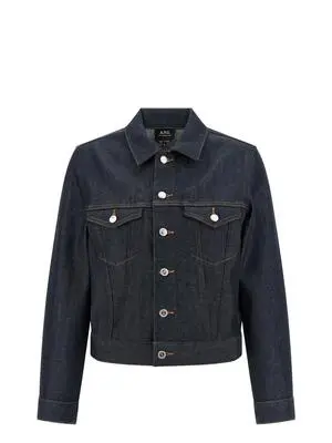A.p.c. Denim Dion Jacket - Blue