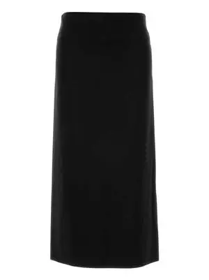 JIL SANDER Jersey Skirt - Black
