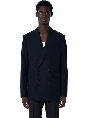 Gucci Double-breasted Blazer - Black