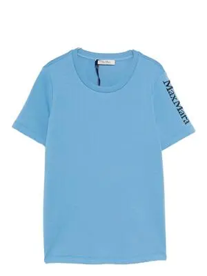 Max Mara Logo Cotton T-shirt - Multicolor