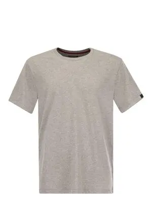 FAY Cotton T-shirt - Gray