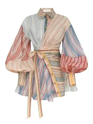 Zimmermann Rebellion Mini Dress - Multicolor