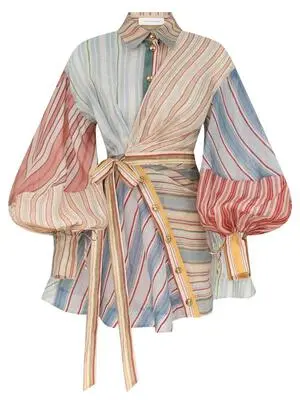 Zimmermann Rebellion Mini Dress - Multicolor