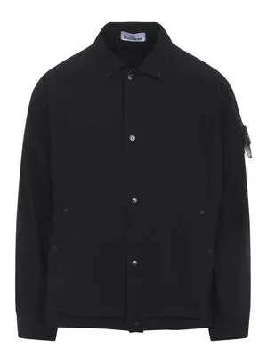 Stone Island Polyester Jacket - Black