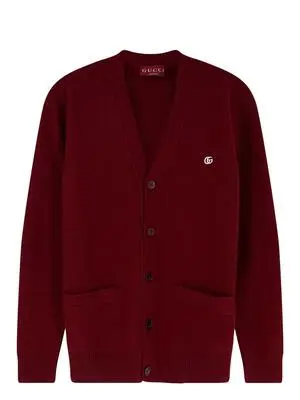 Gucci Wool And Cashmere V-neck Cardigan - Multicolor