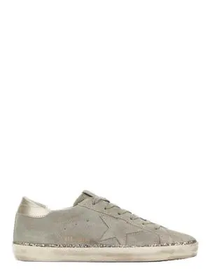 GOLDEN GOOSE GOLDEN GOOSE Grey Suede Super Star Sneakers Gray