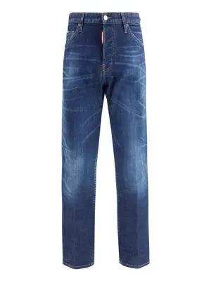 Dsquared2 Teddy Jeans Dark Wash - Blue