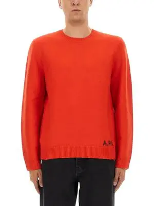 A.p.c. Edward Jersey - Red