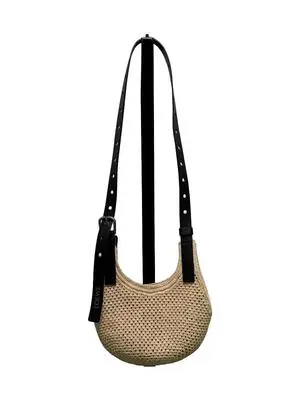 Loewe Mini Raffia Crossbody Bag - Multicolor