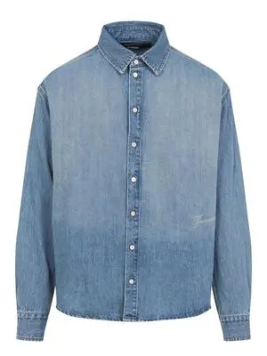 Jacquemus Simon De-nîmes Shirt - Blue