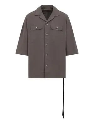 Rick Owens Magnum Tommy Shirt - Brown