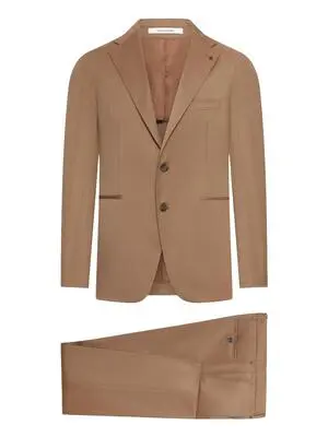 Tagliatore Vesuvio Single-breasted Herringbone Suit - Multicolor
