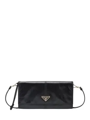 Prada Leather Mini Bag - Black