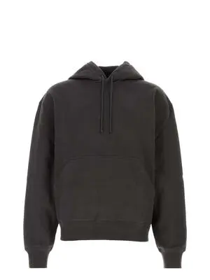Saint Laurent Cotton Hoodie - Gray