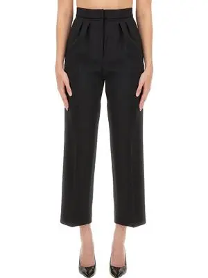 Max Mara Verbano Wool Pants - Black