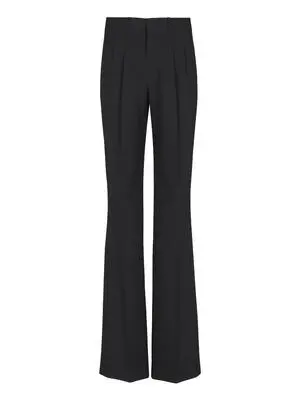 Balmain Wool Trousers - Black