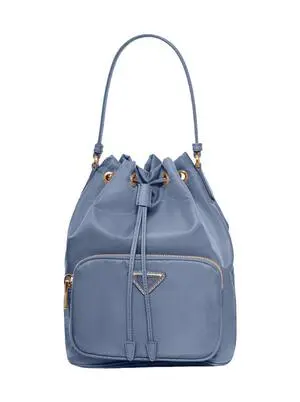 Prada PRADA Duet Re-Nylon Bucket Bag Multicolor