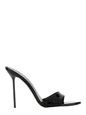 Paris Texas Leather Lidia Mules - Black