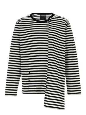Yohji Yamamoto Embroidered Cotton T-shirt - Multicolor
