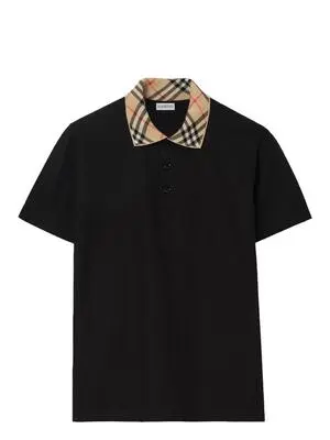 Burberry Polo Shirts - Black