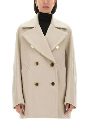 Max Mara MAX MARA Berta Cashmere Coat Multicolor
