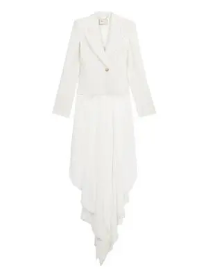 Blumarine Single-breasted Blazer - White