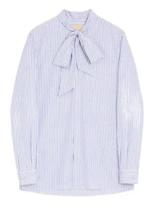 Valentino Garavani Vlogo Signature` Striped Shirt - Multicolor