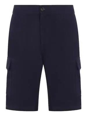 Brunello Cucinelli Cargo Jersey Bermuda Shorts - Multicolor